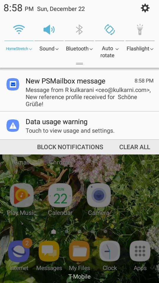 PSMailbox App Notifications – PSMail.net support pages
