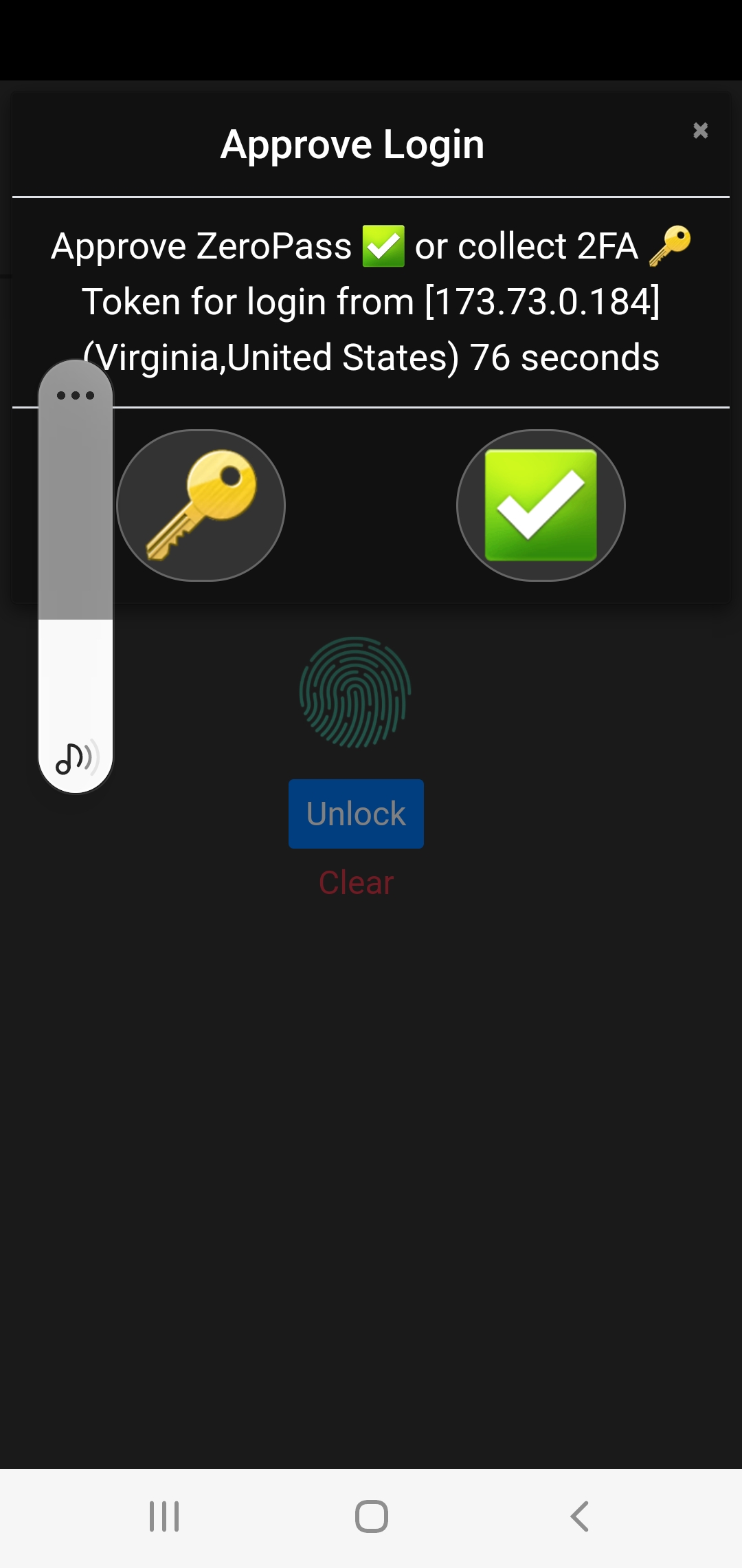 ZeroPass – Push Authentication – PSMail.net support pages