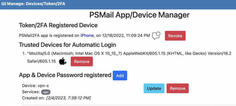 ZeroPass – Browser Login – PSMail.net support pages